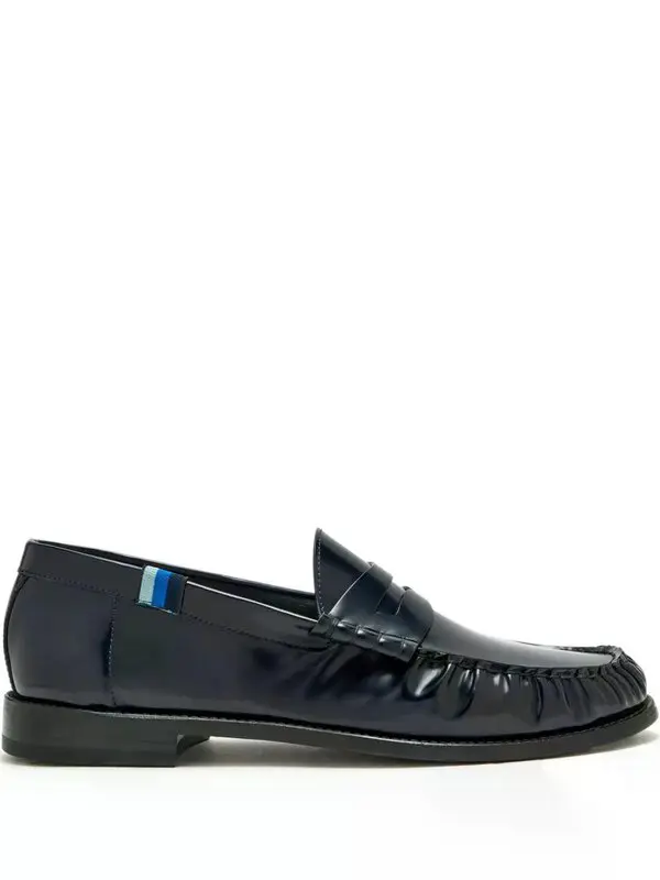 BLU SCARPA Penny-bar Loafers