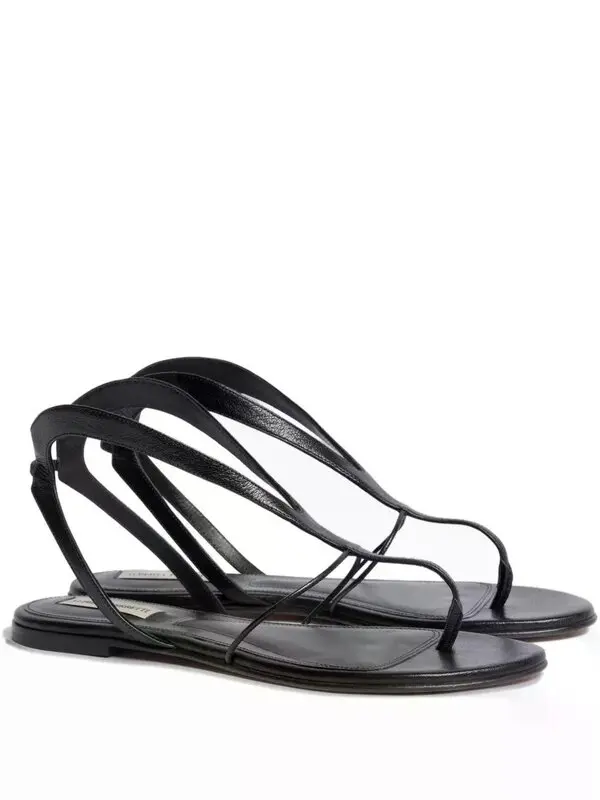 Alberta Ferretti Strappy Leather Sandals