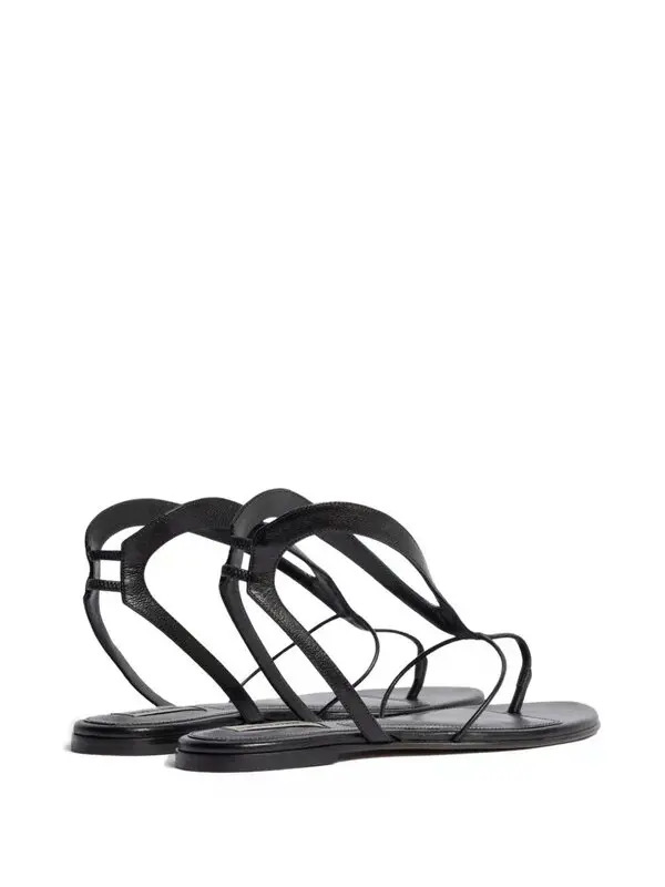 Alberta Ferretti Strappy Leather Sandals