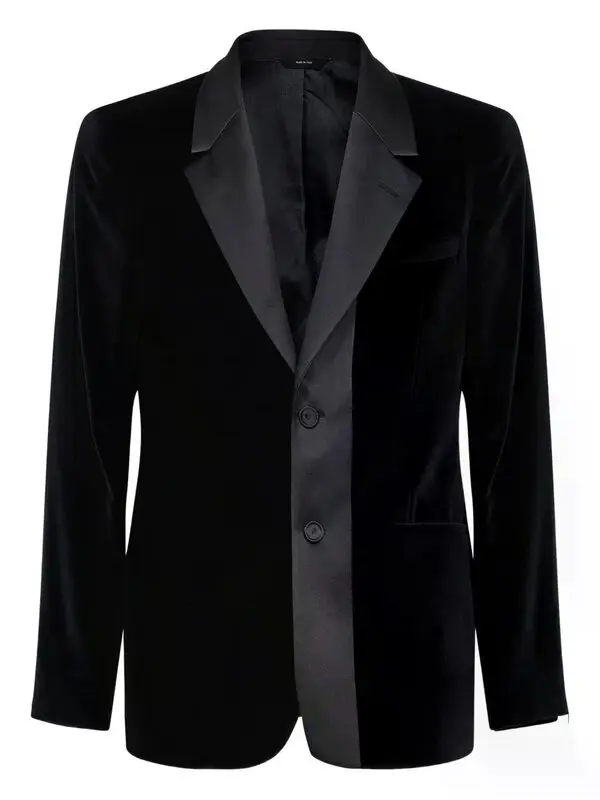 Fendi Single-breasted Jacket With Satin Collar