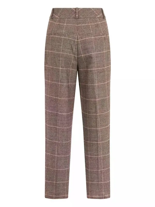 Peserico Checkered Trousers