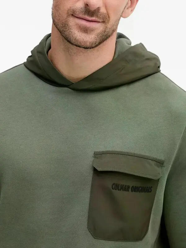 COLMAR Hoodie With Chest Pocket