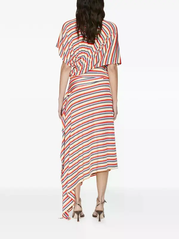 Christopher Esber Calypso Coiled Striped T-shirt