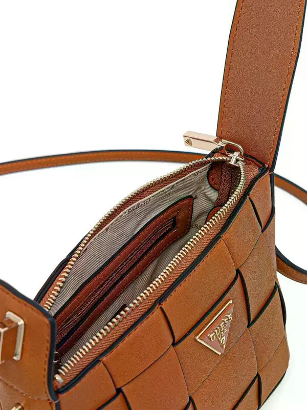 Guess Mini Maylee Woven Tote Bag