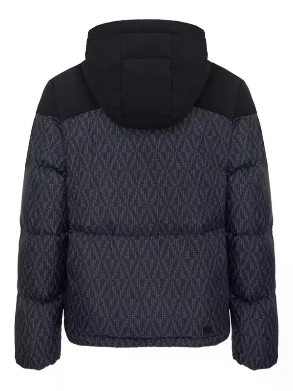 COLMAR Patterned Hooded Jacket - Grey
