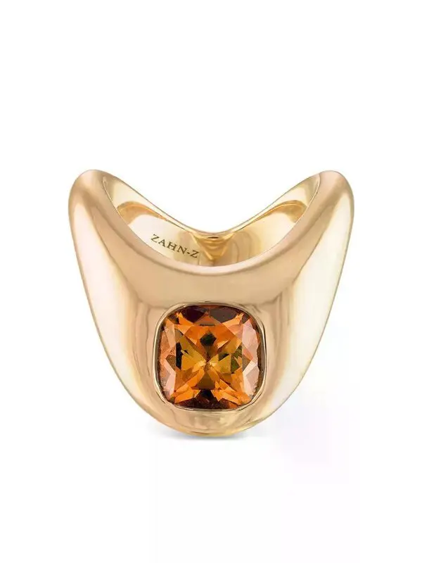 ZAHN-Z 14kt Yellow Tanzania Zircon Ring - Gold