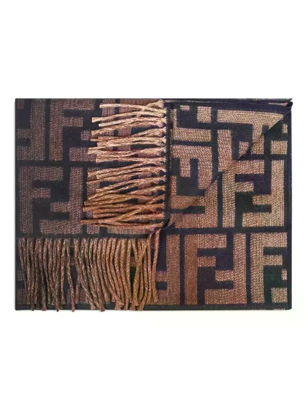 Fendi Gradient Jacquard Scarf