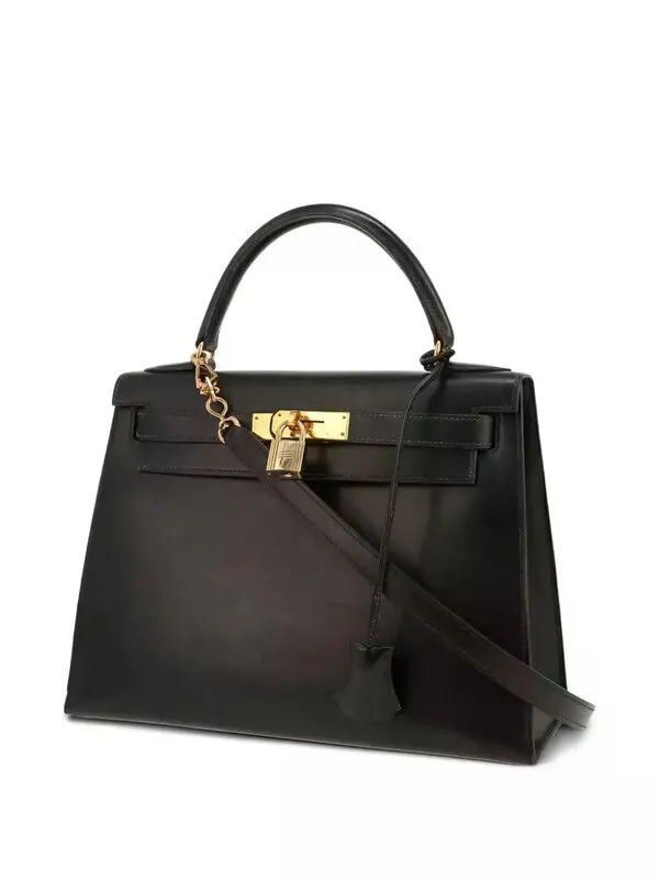 Hermès 1994 28 Kelly Handbag - Black
