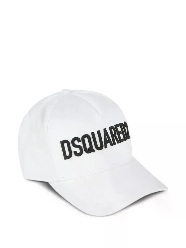 Dsquared2 Embroidered Cap - White