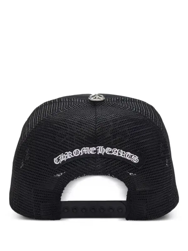 Chrome Hearts Triple Cross Cemetery Mohair Hat - Black | Editorialist
