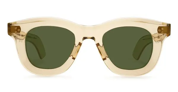 MAX PITTION Full Rim Sunglasses - Beige