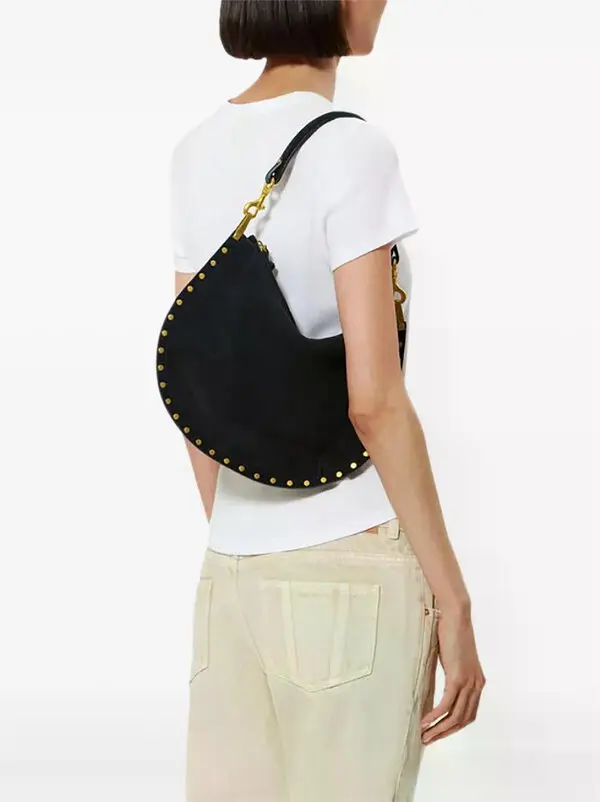 Isabel Marant Étoile Oskan Soft Zip Shoulder Bag - Blue