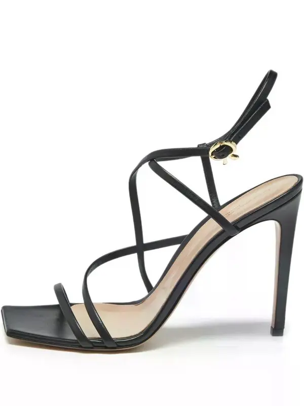 GIANVITO ROSSI Manilla Heeled Sandals - Black