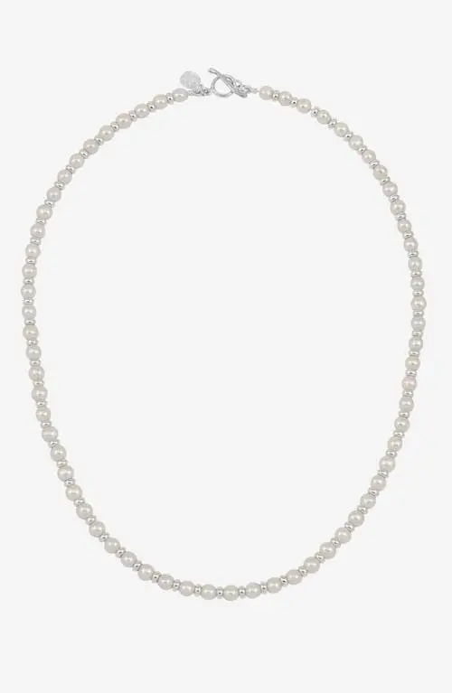 DOWER & HALL Pearl And Necklace - Sterling Silver
