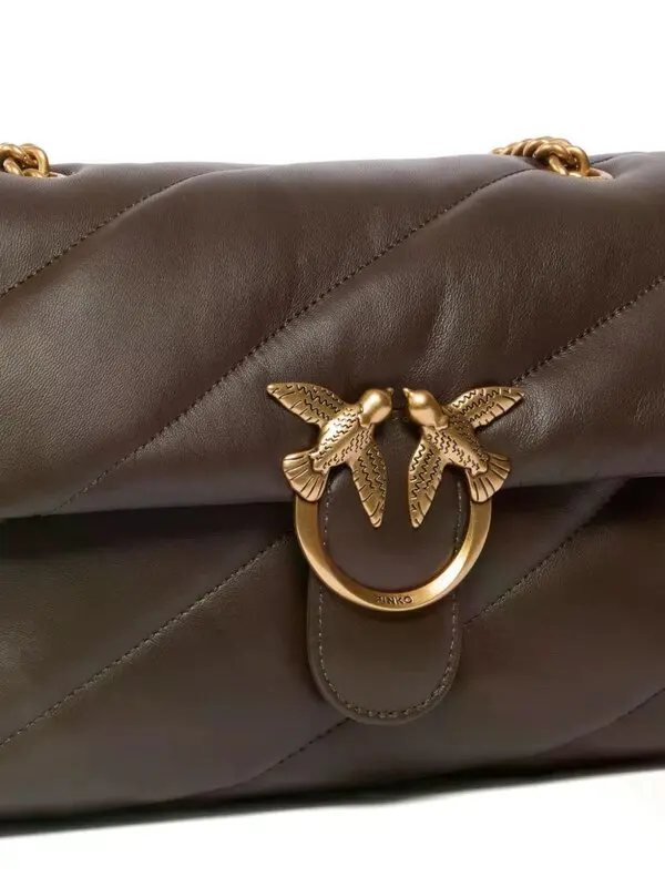 Pinko Classic Love Puff Maxi Quilt Crossbody Bag
