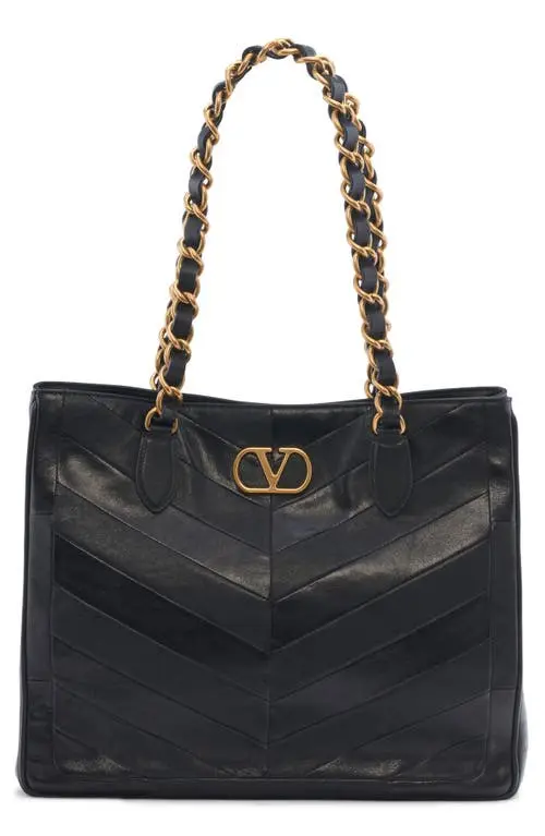 Valentino Garavani Kicky Mitered Patchwork Tote