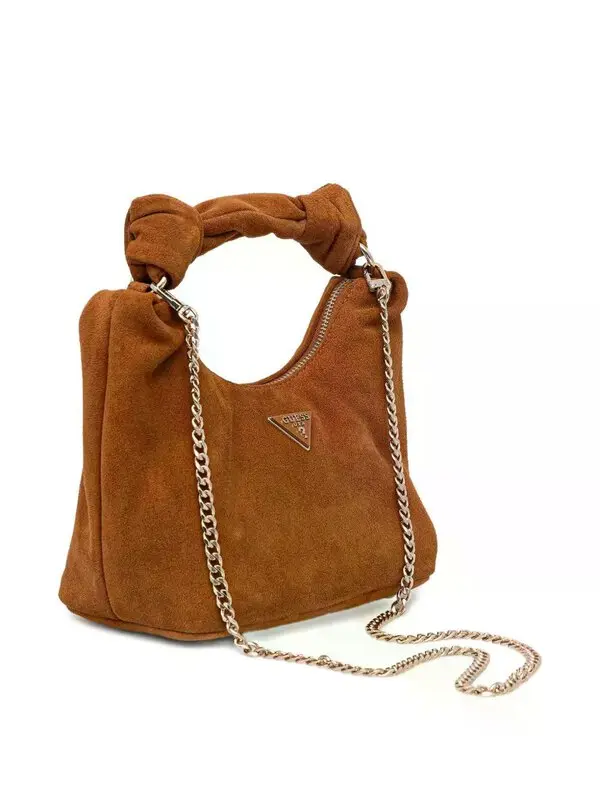 Guess Mini Isotta Knot Chain Tote Bag