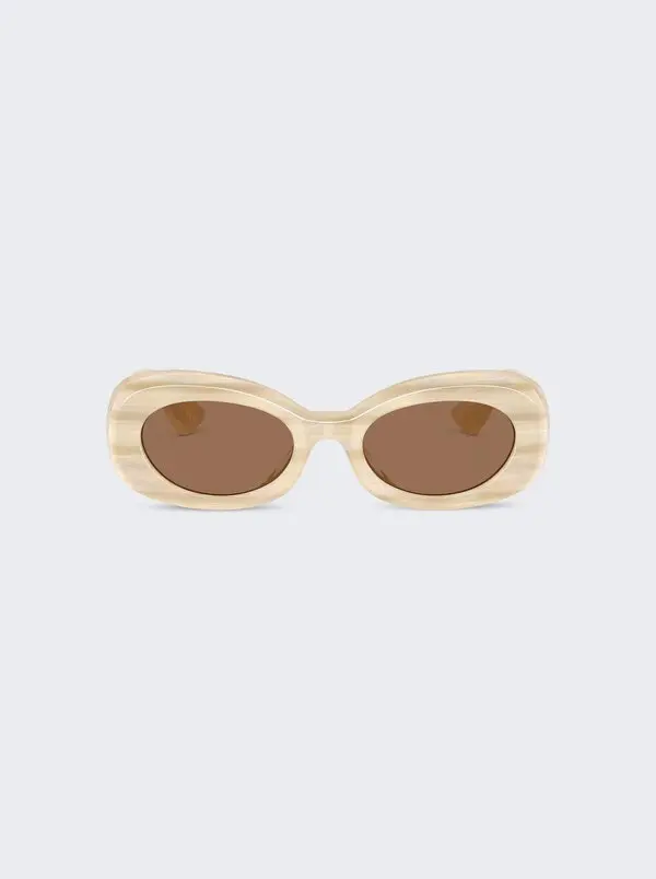 Khaite X Oliver Peoples 1992c Sunglasses - A