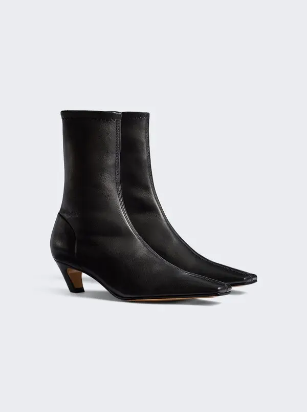 Khaite Arizona 40 Ankle Boot - Black