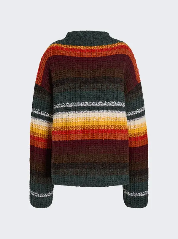 Khaite Yanis Striped Cashmere Sweater - Multicolor