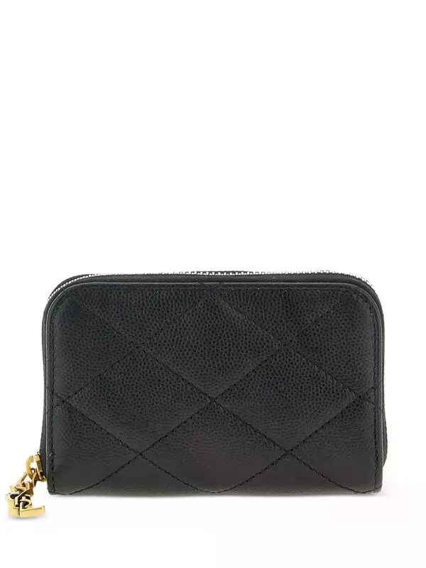 Saint Laurent Cassandre Quilted Purse - Black
