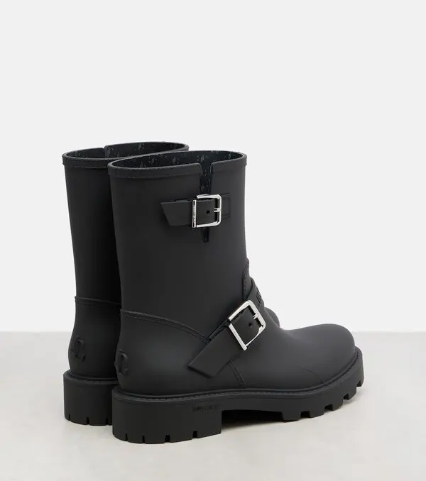 JIMMY CHOO Biker Ankle Boots