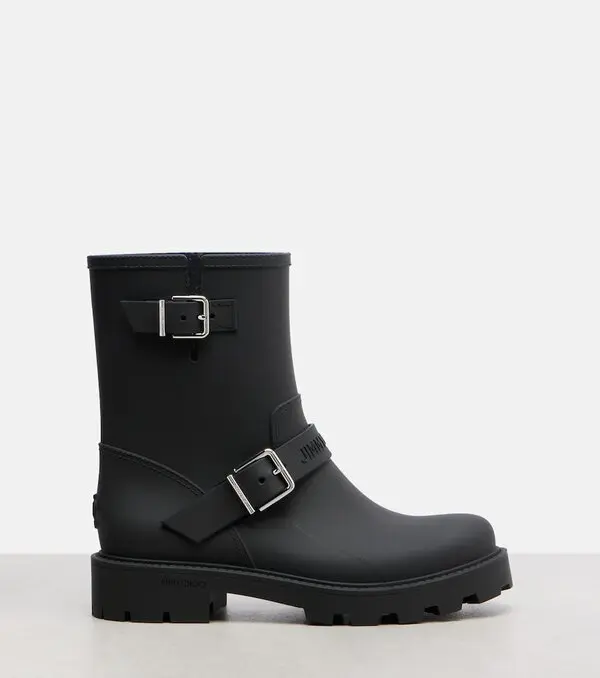 JIMMY CHOO Biker Ankle Boots