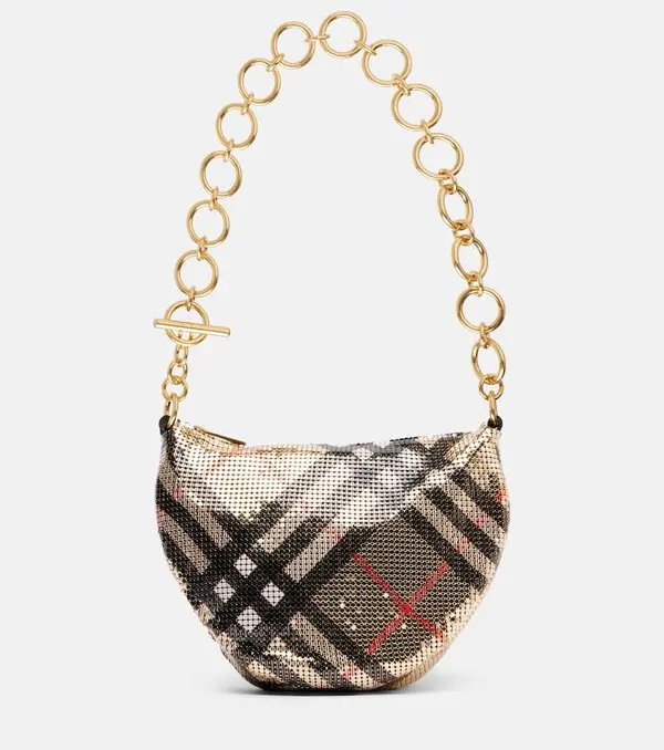 Burberry Medium Check Shoulder Bag