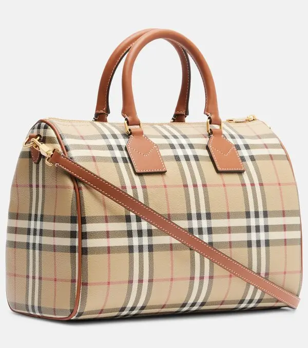 Burberry Medium Check Bowling Bag