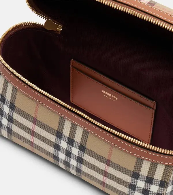 Burberry Small Check Vanity Bag