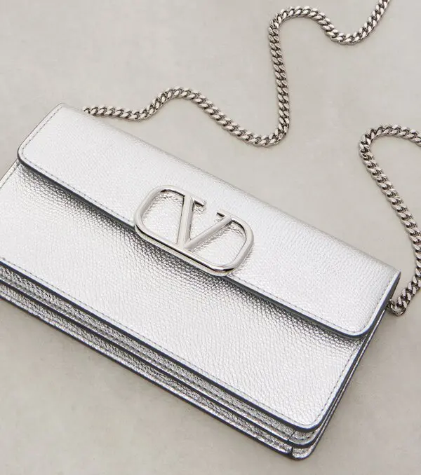 Valentino Garavani Vlogo Mini Leather Crossbody Bag