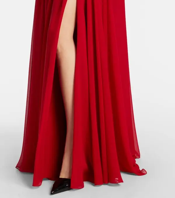 Elie Saab Silk Bustier Gown