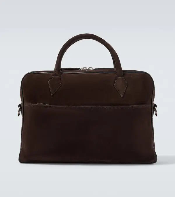 METIER Métier Closer Slim Briefcase - Brown
