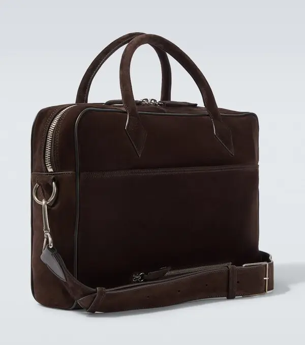 METIER Métier Closer Slim Briefcase - Brown