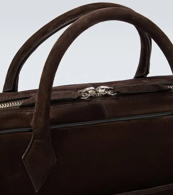 METIER Métier Closer Slim Briefcase - Brown