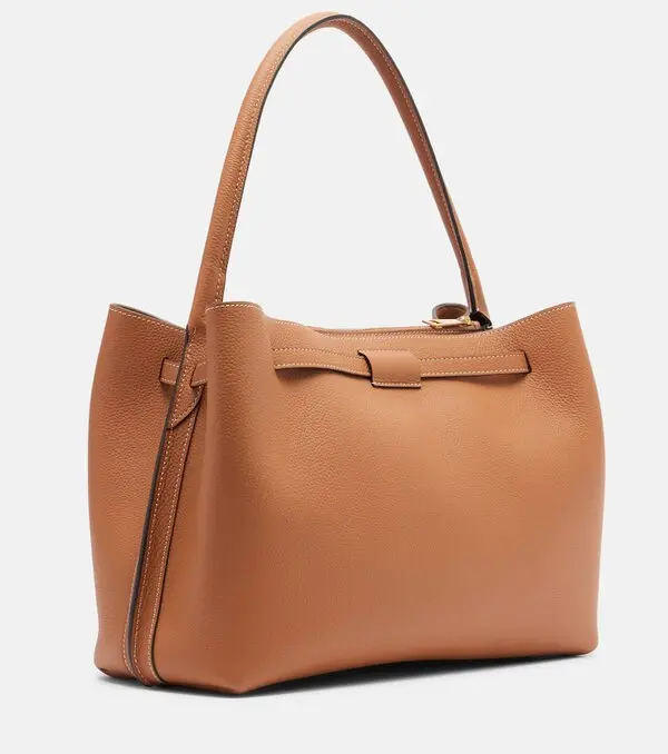 TOD'S T Timeless Leather Shoulder Bag