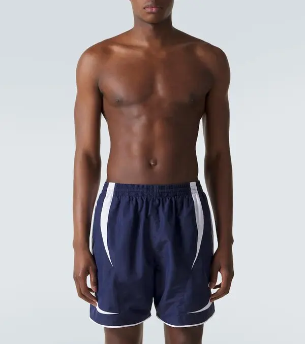 Balenciaga Logo Swim Trunks