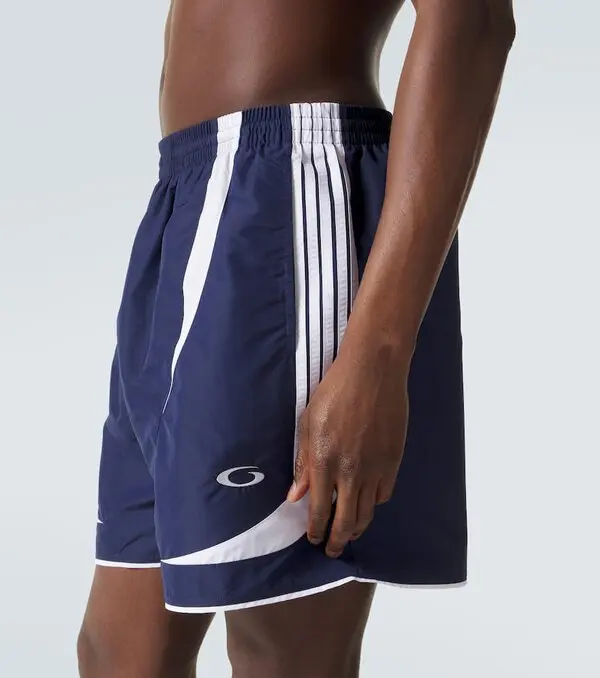 Balenciaga Logo Swim Trunks