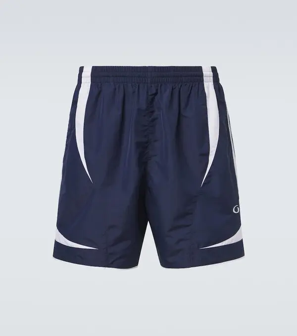Balenciaga Logo Swim Trunks