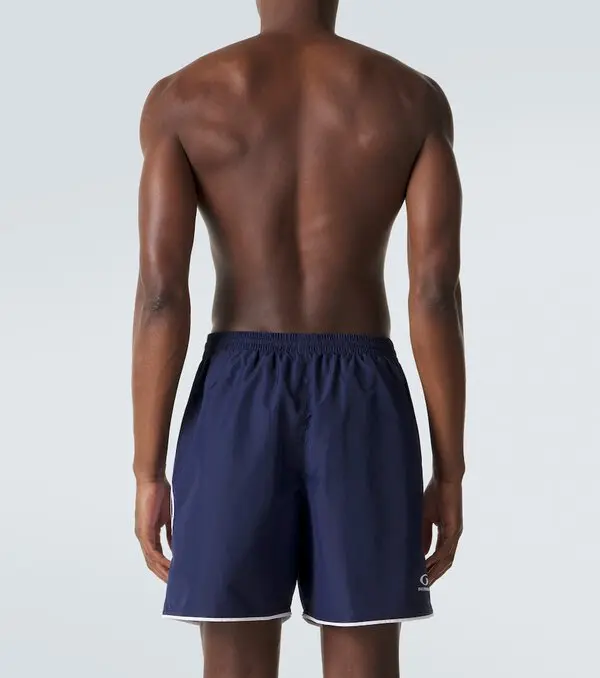 Balenciaga Logo Swim Trunks