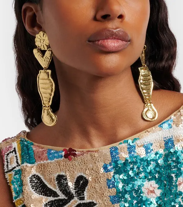 ALEMAIS Le Jardin Drop Earrings