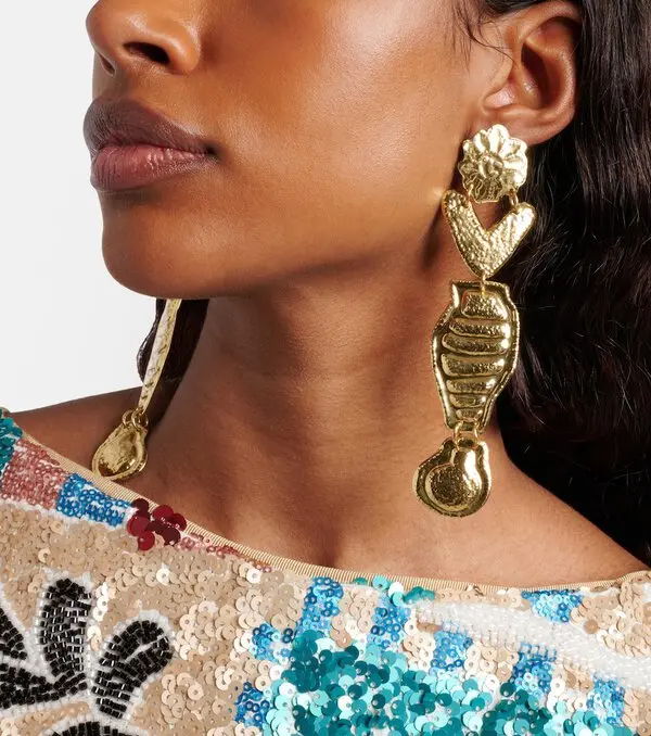 ALEMAIS Le Jardin Drop Earrings