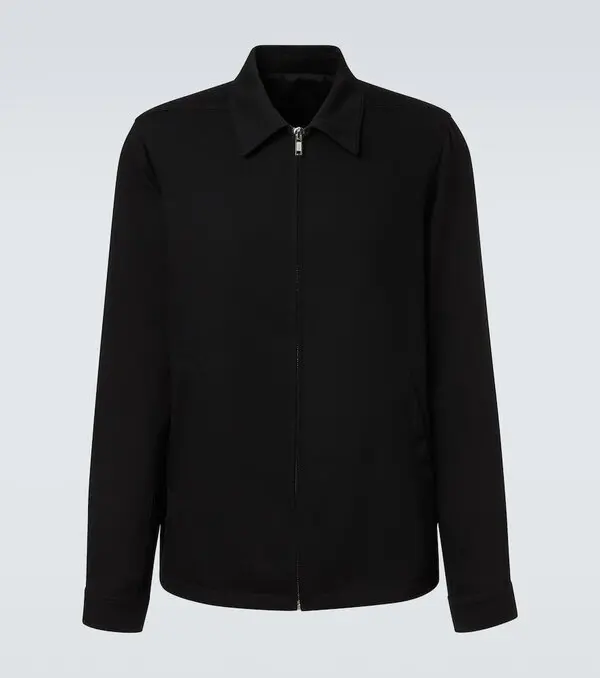 Rick Owens Wool Jacket - Black