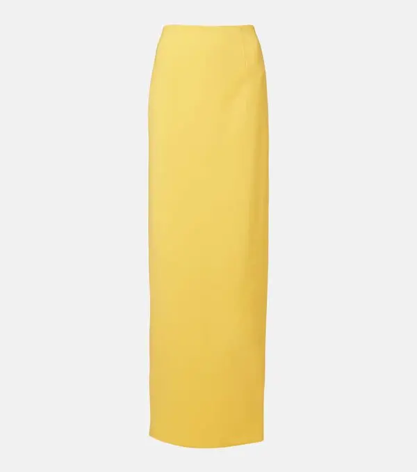 Carolina Herrera Wool-blend Maxi Skirt