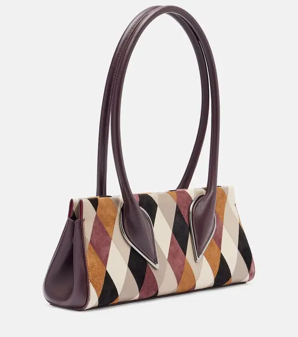 CHRISTIAN LOUBOUTIN Venus Leather Shoulder Bag - Multicoloured