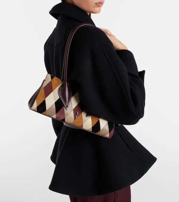 CHRISTIAN LOUBOUTIN Venus Leather Shoulder Bag - Multicoloured