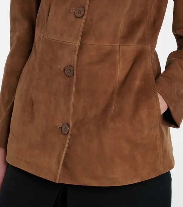 Nour Hammour Maud Suede Jacket