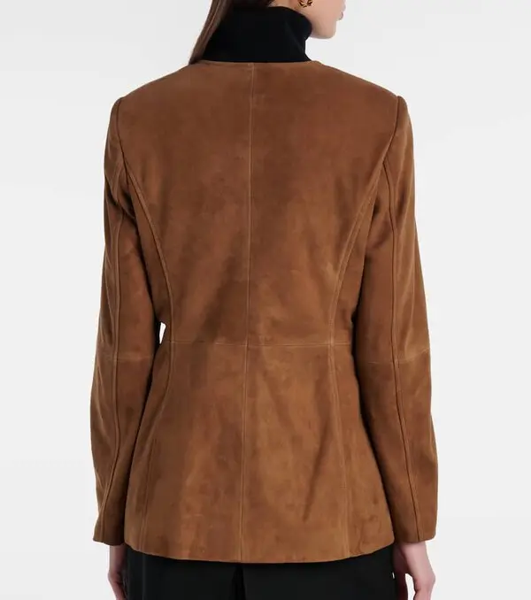 Nour Hammour Maud Suede Jacket