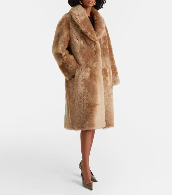Nour Hammour Anaïs Shearling Coat