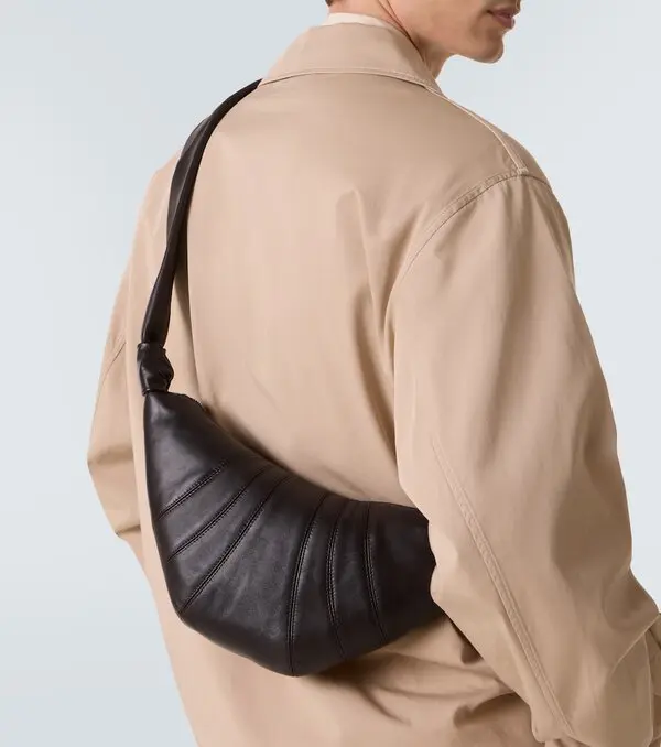 LEMAIRE Croissant Shoulder Bag - Brown